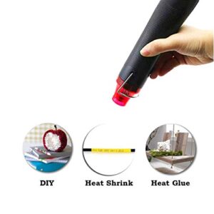 Bubble Removing Tool for Epoxy Resin and Acrylic Art, DIY Glitter Tumblers, Specially-Designed Heat Gun for Making Acrylic Resin Travel Mugs Tumblers to Remove Air Bubbles (Black)