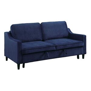 lexicon maston convertible studio sofa bed, navy