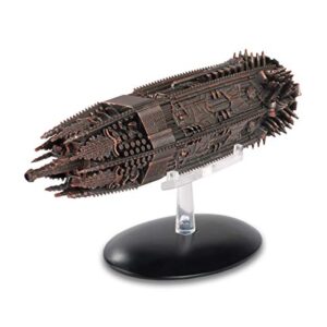 star trek the official discovery starships collection | klingon daspu' class with magazine issue 24 by eaglemoss hero collector