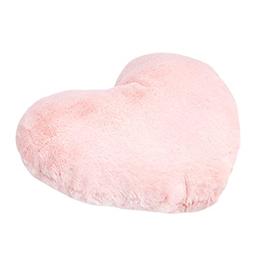 Amazon Basics Kids Decorative Pillow - Peony Pink Heart