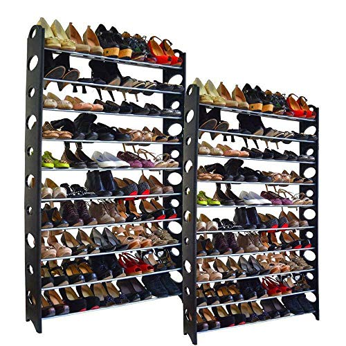 20-Layer Shoe Rack 100 Pair Wall Tower Shelf Organizer Storage Box New!SO Cheaper!