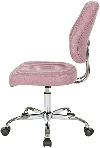 OSP Home Furnishings Sunnydale Office Chair, Orchid