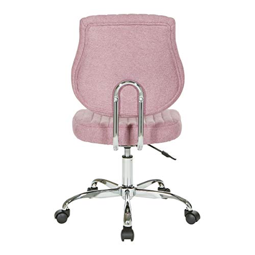 OSP Home Furnishings Sunnydale Office Chair, Orchid