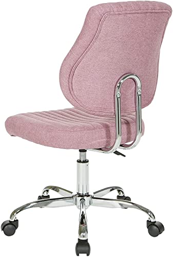 OSP Home Furnishings Sunnydale Office Chair, Orchid