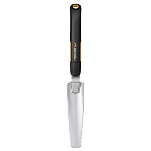 fiskars 315540-1001 xact garden hand weeder, black/silver