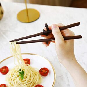 Edison Friends Training Chopsticks for Adults Right Handed, Beginner Chopsticks, Chopsticks Helper, Chopsticks for Beginners, Trainer Chopsticks, Easy Chopsticks, Practice Chopsticks, Made in Korea