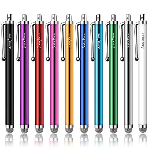 Stylus Pens for Touch Screens, StylusHome 10 Pack Mesh Fiber Tip Stylus Pens for ipad iPhone Tablets Samsung All Precision Capacitive Universal Touch Screen Devices