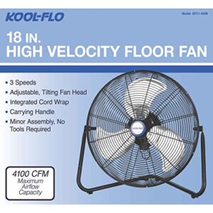 HGH VELCTY FAN 22.2X18"