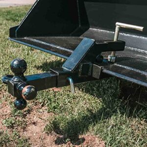 Clamp On Bucket Hitch for Moving Trailers with Your Tractor Bucket Anti Twisting