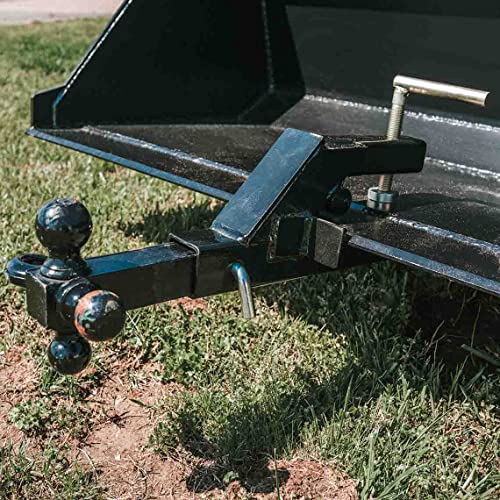 Clamp On Bucket Hitch for Moving Trailers with Your Tractor Bucket Anti Twisting