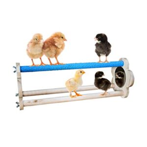 chicken perch for chicks chicken wood stand with mirrors chick stand trainning perch toy chicken swing chicken toy for hens