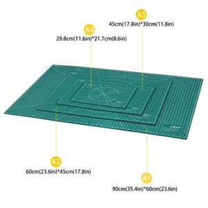 Self Healing Rotary Cutting Mat 36x24 Inch Double Sided Perfect for Crafts Quilting Sewing Scrapbooking A1