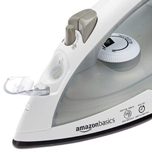 Amazon Basics Teflon Soleplate Steam Iron, 1200-Watt