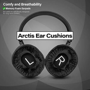 Arctis Ear Cushions - Velour Earpads Compatible with Arctis 7/5/3/1, Arctis Pro, Arctis 9X, Arctis 7X, Arctis 7P, G PRO X, RIG 800 Series, BlackShark V2 X, ATH M50X, M40X, MDR-7506 Headphones