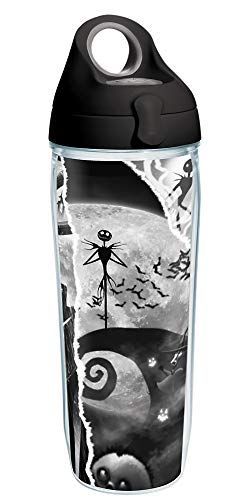 Tervis Disney - Nightmare Before Christmas Made in USA Double Walled Insulated Tumbler Travel Cup Keeps Drinks Cold & Hot, 24oz Water Bottle, Classic