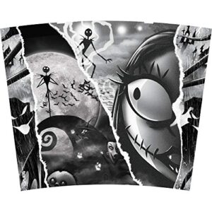 Tervis Disney - Nightmare Before Christmas Made in USA Double Walled Insulated Tumbler Travel Cup Keeps Drinks Cold & Hot, 24oz Water Bottle, Classic