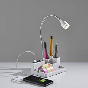 Adesso LED Charging Station Desk Lamp