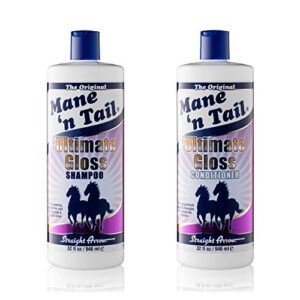 mane 'n tail ultimate gloss combo set for the ultimate long lasting shine 32 ounce