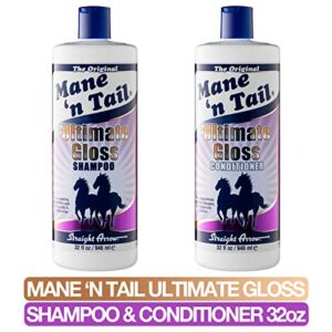 Mane 'n Tail Ultimate Gloss Combo Set for The Ultimate Long Lasting Shine 32 Ounce