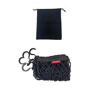 Mamiko Cargo Net for Utility Folding Wagon, Garden Cart, Folding Trolley Cart, Beach Cart, Made of Heavy Duty Nylon Net with Storage Bag / 38"X32"