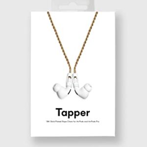 Tapper 18K Gold Plated Rope Chain for AirPods & AirPods Pro