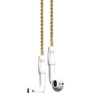 Tapper 18K Gold Plated Rope Chain for AirPods & AirPods Pro