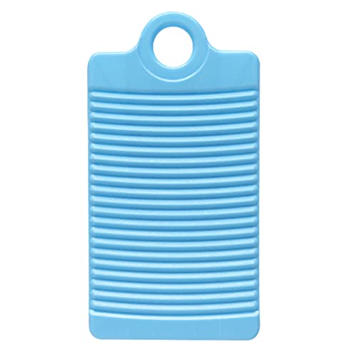 MAOYE Plastic Mini Washboard Washing Board for Kids Shirts Clean Laundry Lime Washboard for Laundry (blue)