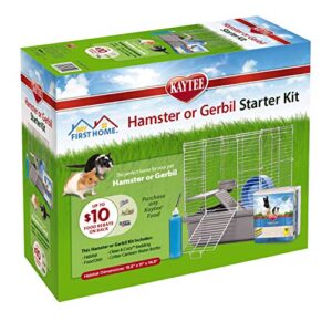 kaytee my first home starter kit habitat for pet hamsters or gerbils