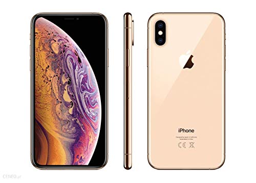 Apple iPhone XS Max, 64GB, Gold - Unlocked (Renewed Premium)