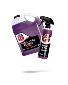 adam's wheel & tire cleaner (16oz) and adam's wheel & tire cleaner (gallon) bundle | refill combo