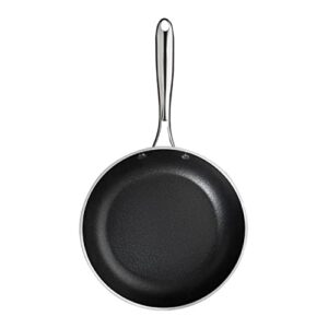 gotham steel 10-inch nonstick fry pan skillet with ultra durable mineral and diamond triple coated 100% pfoa free, skillet with stay cool stainless-steel handle, oven & dishwasher safe, as seen on tv