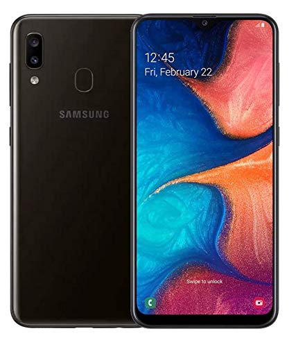 SAMSUNG Galaxy A20 6.4" 32GB GSM Unlocked 4G LTE Android Smartphone (Black)