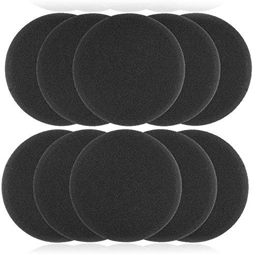 Foam Ear Pad Replacement Cushions, Headphone Earphone Headset Disposable Sponge Covers (60mm - 2.4") 10 Pairs