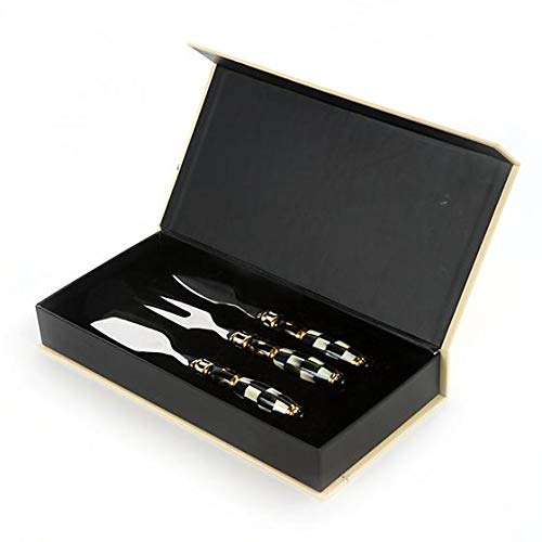 MACKENZIE-CHILDS Courtly Check Cheese Knife Set