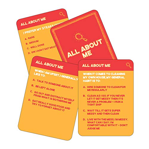 Show Me U Know Me: Hilarious Conversation Starter Icebreaker Party Card Game of Truth, Discovery, and Self-Reflection