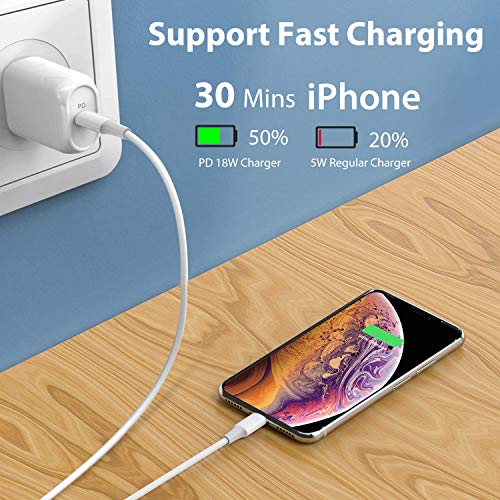 USB C to Lightning Cable 2Pack 3FT [Apple MFi Certified] iPhone Lightning to USB-C Fast Charging Cable Compatible iPhone 14/13/12 11/11 Pro/11 Pro Max/X/XS/XR/XS Max/8, Supports Power Delivery