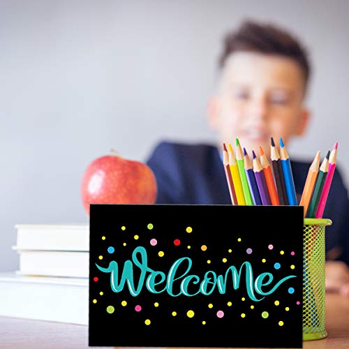 ceiba tree Chalkboard Welcome Postcards Colorful Welcome to Our Class Cards Back to School for Kids