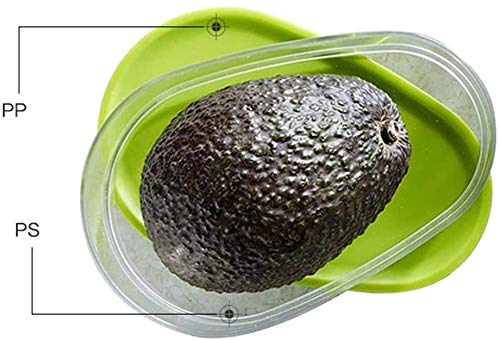 1PC Avocado Saver Holder Food Crisper Storage Box Fruit Keeper Vegetable Container Keep Fresh Kitchen Accessories-to Keep Avocados Fresh for Days