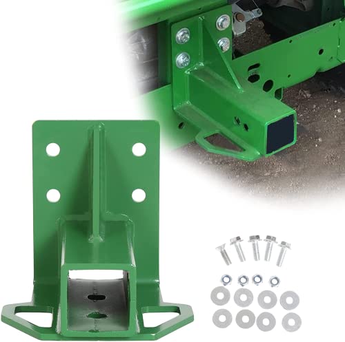 HECASA Rear Trailer Hitch Receiver for John Deere Gator 4x2 6x4 Old Style with Bolt