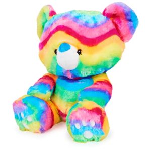 GUND Kai Teddy Bear, Premium Plush Toy Stuffed Animal for Ages 1 & Up, Rainbow, 12"