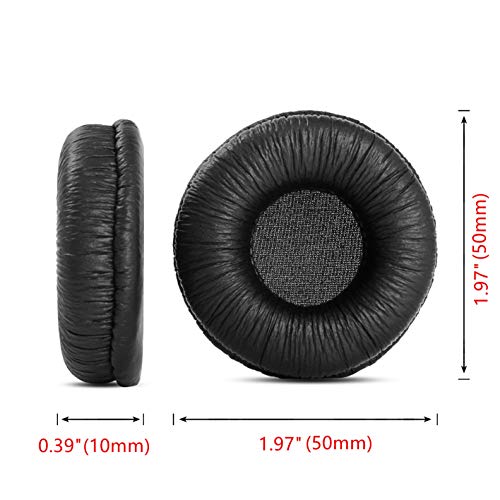 2 Pair Ear Pads Cups Cushions Replacement Compatible with Kinivo BTH240 Bluetooth Headphones