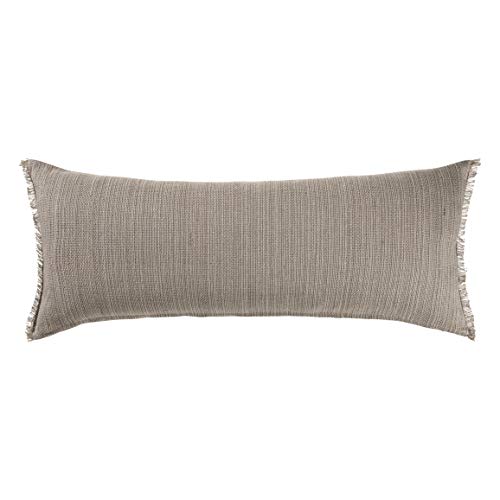 LR Home Polyester Neutral Tan Lumbar Throw Pillow, 1 Count (Pack of 1)