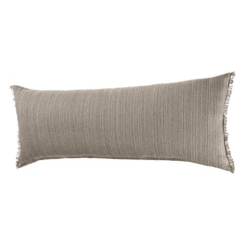 LR Home Polyester Neutral Tan Lumbar Throw Pillow, 1 Count (Pack of 1)