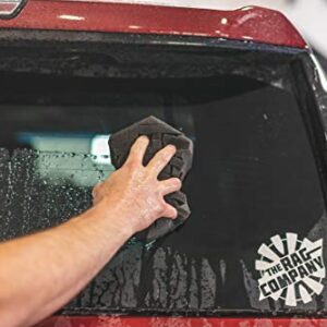 The Rag Company - Ultra Black Foam Sponge - for Detailing and Car Washing, Perfect for Both Rinseless and Soap Washes, Softer Feel, Ergonomic Shape