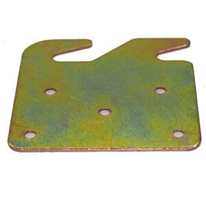 4PCS Heavy Duty Wood Bed Rail Hook Plates for Headboard and Footboard, Bed Rail Fitting Bracket with Mounting Screws