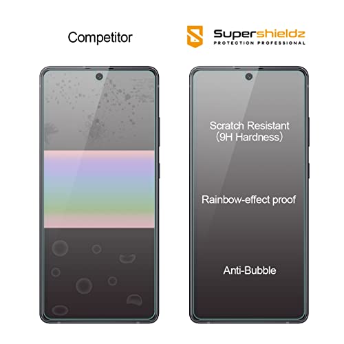 Supershieldz (3 Pack) Designed for Samsung Galaxy A71 5G and Galaxy A71 5G UW Tempered Glass Screen Protector, Anti Scratch, Bubble Free