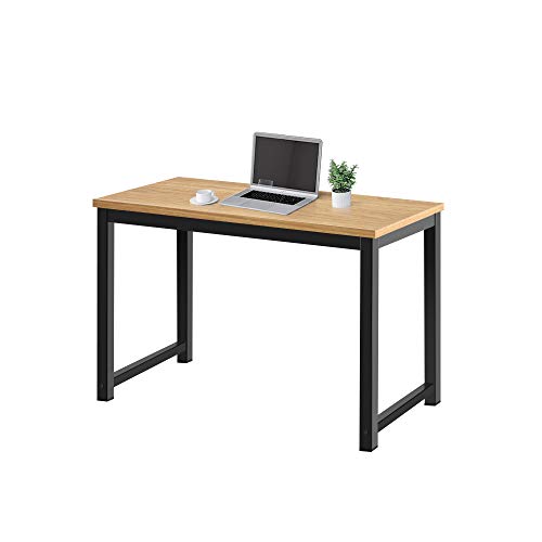 Coral Flower Modern Simple Style Computer Desk, PC Laptop Study Table, Office Desk, Writing Desk, Workstation for Home Office