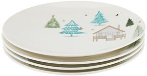 lenox 890751 balsam lane 4-piece accent plate set