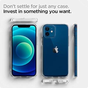 Spigen Ultra Hybrid Designed for Apple iPhone 12 Mini Case (2020). - Crystal Clear