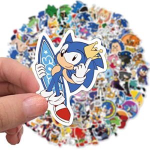 Soni_c Stickers 100PCS Cartoon Stickers Vinyl Waterproof Stickers for Kids Boys Girls Teens Adults Water Bottles Laptop Computer Skateboard Guitar Decor